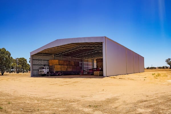 The advantages of drive-through machinery sheds | ABC Sheds