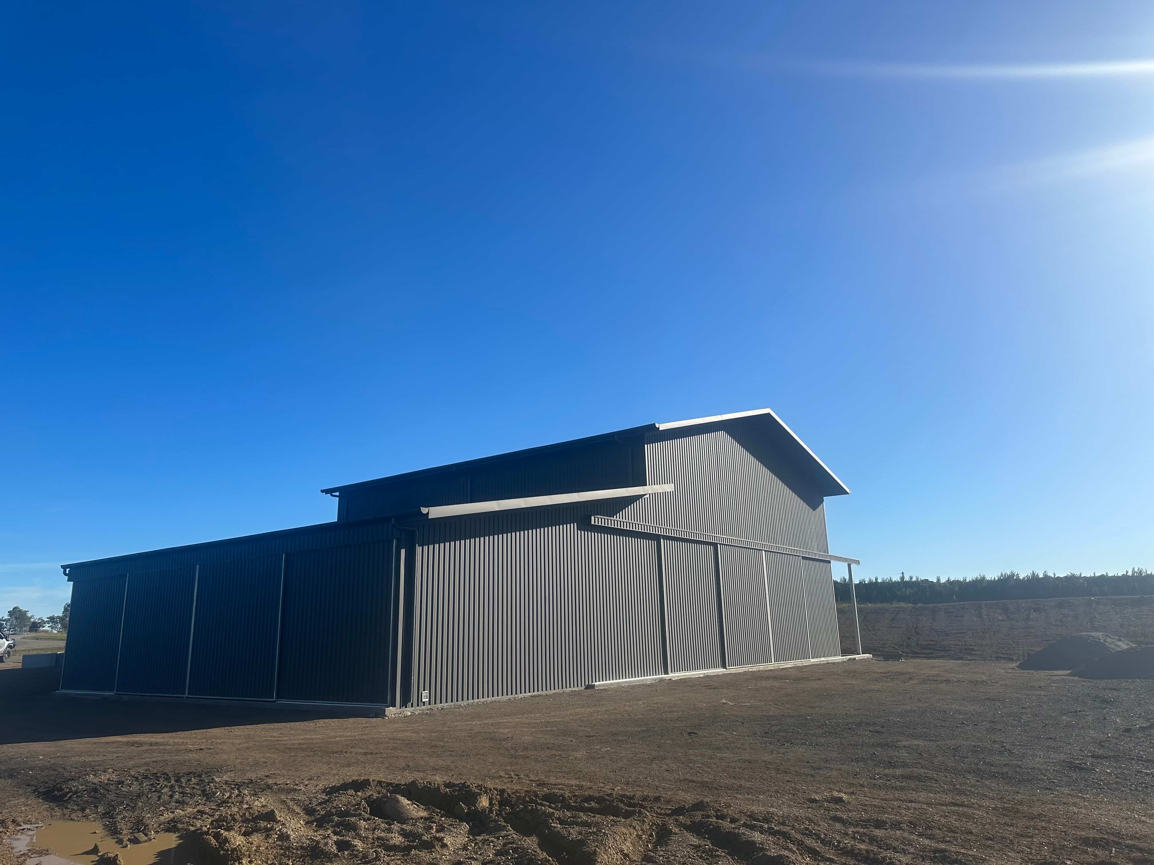 Aircraft Hangar Project | Southern Highlands NSW | ABC Sheds