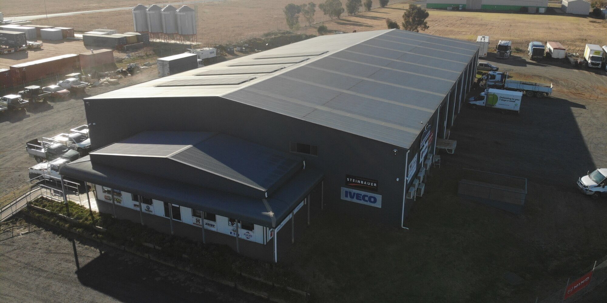 Halls Transport Repairs Project | Industrial Shed | ABC Sheds
