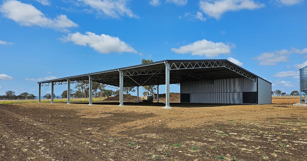 Combination Farm Shed Project | Mount Marshall | ABC Sheds
