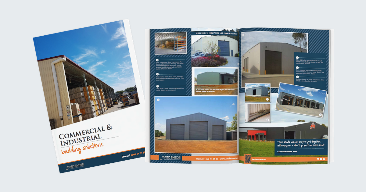 Commercial & Industrial Buildings | Free Brochure | ABC Sheds
