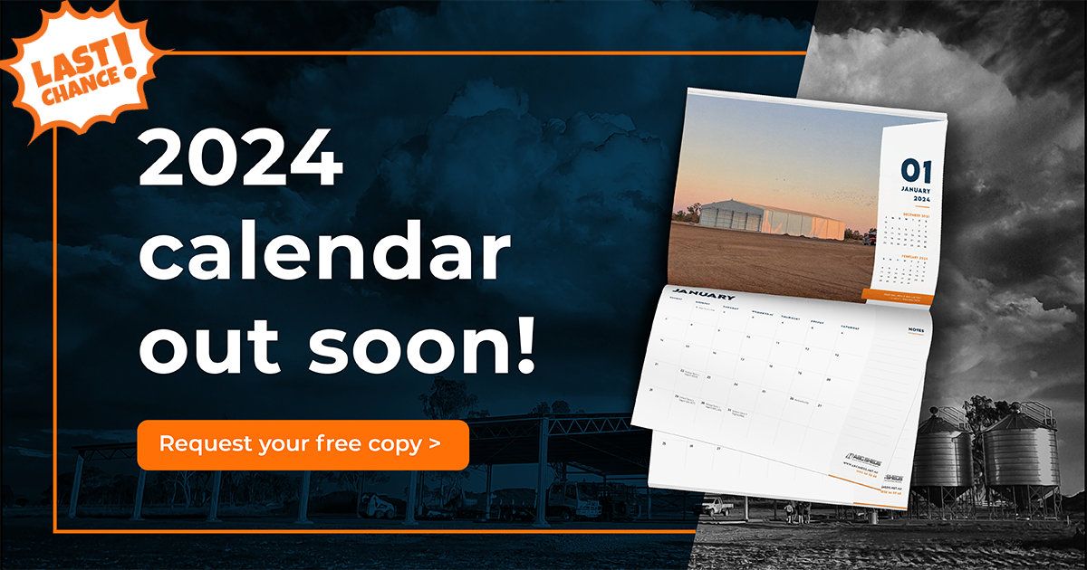 ABC Sheds 2024 Calendar | Request a free copy